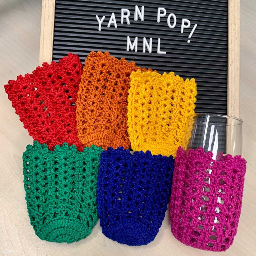 [Delivery] Glass Covers by Yarn Pop Manila - Klook